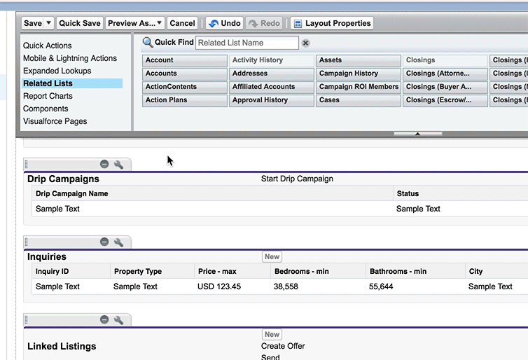 How to configure action plans (Propertybase Salesforce Edition)