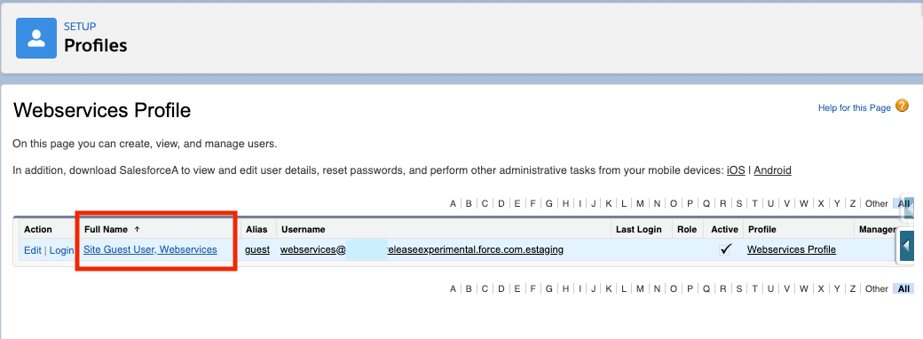 Update permission sets and sharing rules for guest users (Propertybase Salesforce Edition)