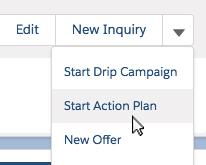 Use action plans (Propertybase Salesforce Edition)