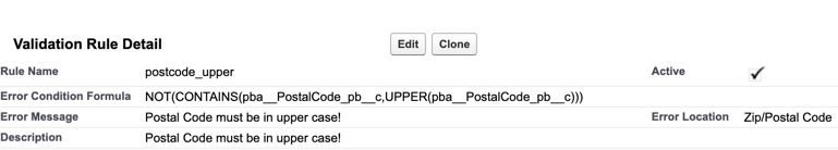 Validation Example Rules Propertybase Salesforce Edition
