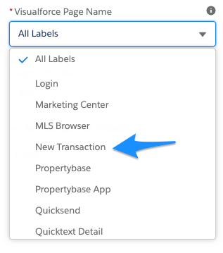 Use transactions (Propertybase Salesforce Edition)