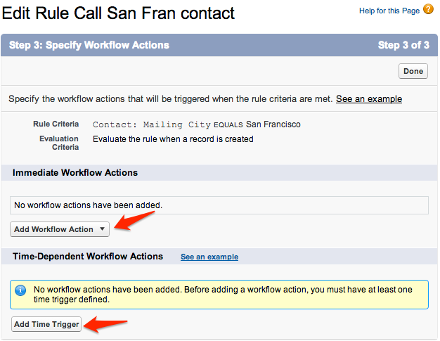Workflow rules (Propertybase Salesforce Edition)