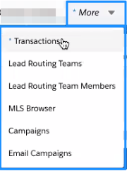 Use transactions (Propertybase Salesforce Edition)