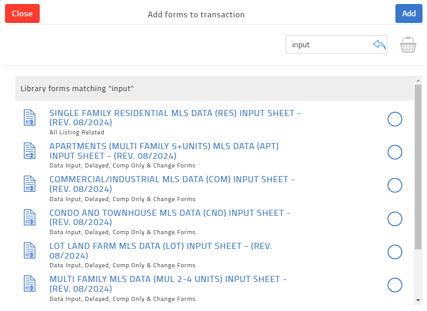 Upload a listing from a transaction (TransactionDesk Edition)