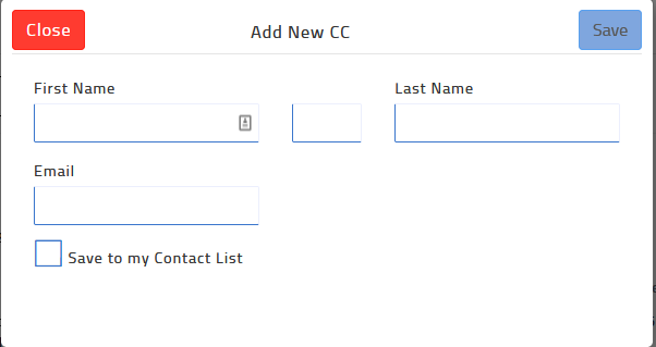 Add a CC participant to an in-progress signing (Authentisign for ...
