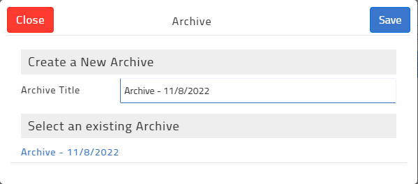 Archive a checklist item (TransactionDesk Edition)