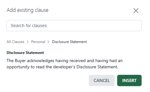 Fill in a form (Transact)