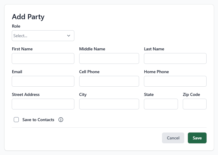 Create an office template (Transact)
