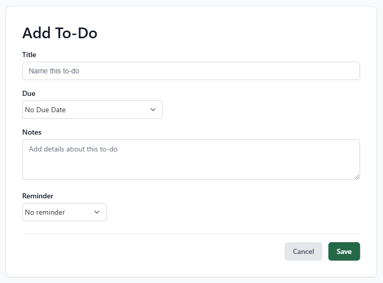 Create a transaction template (Transact)