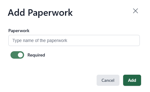 Create a checklist (Transact)