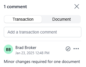 Review your agents' transactions (Transact)