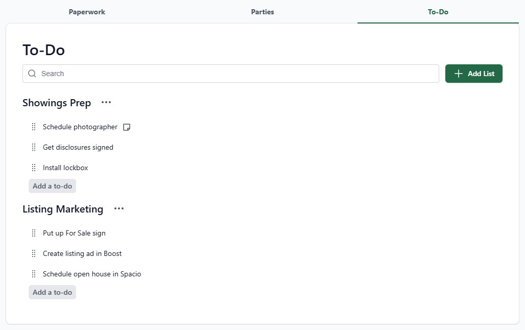Create a transaction template (Transact)