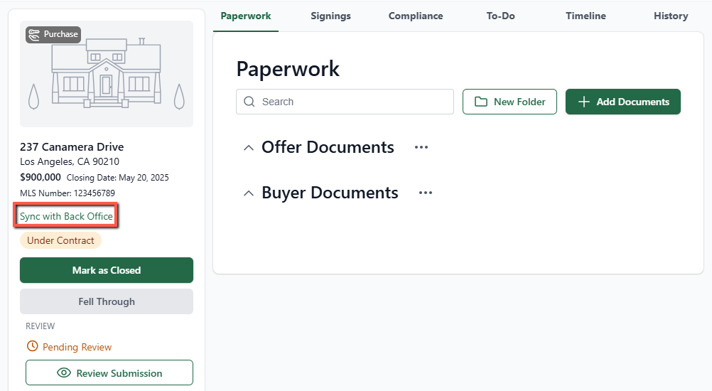Sync your transaction with new Back Office (Transact)