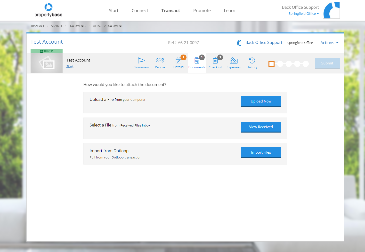 Enable the Dotloop integration (For administrators) (Workspace)