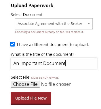 Add and manage paperwork for the office (Workspace)