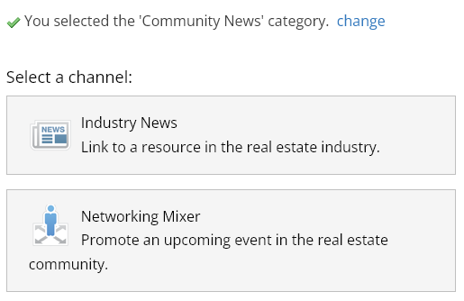 Create a community post (Workspace)