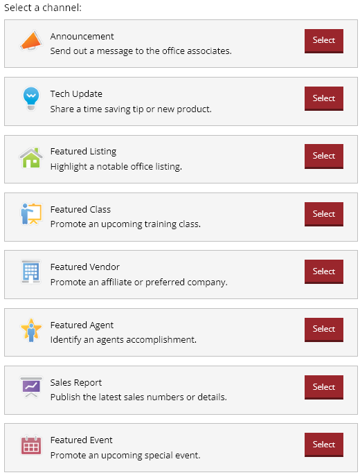 Create an office post (Workspace)