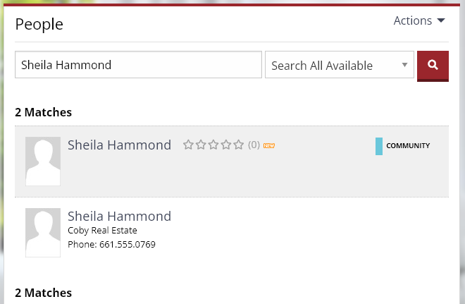 Suppress a contact (Workspace)