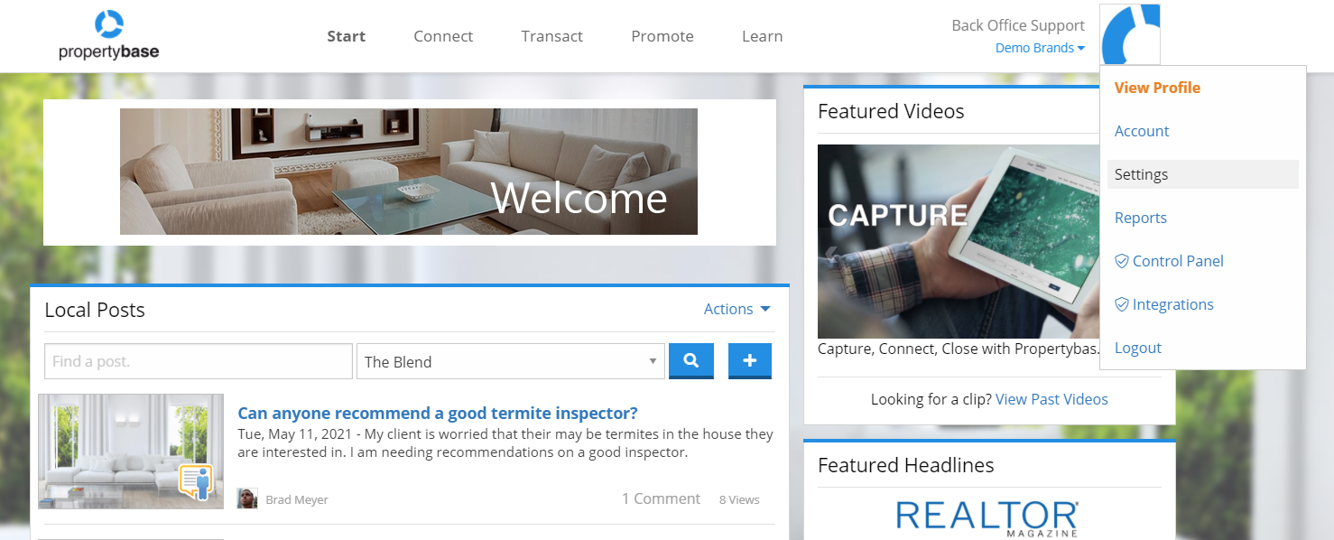 View or update billing details (Workspace)
