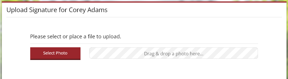 Add a staff signature (for funding approval only) (Workspace)