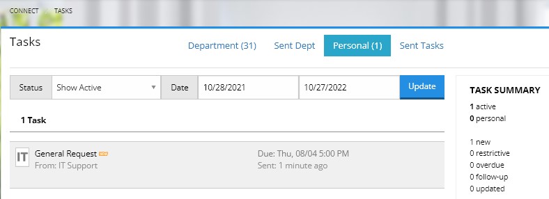 Create a poll in tasks (Workspace)