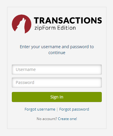 Connect your Workspace and Transactions (zipForm Edition) accounts ...