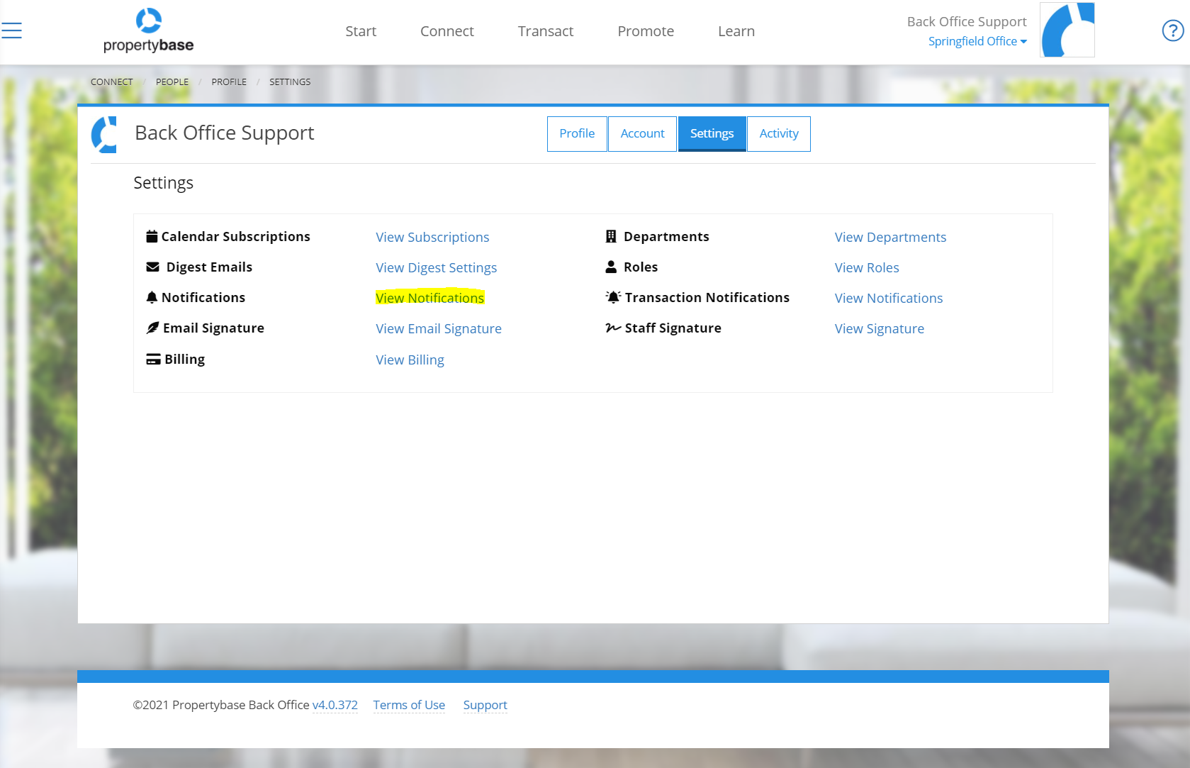 Configure notification settings (Workspace)