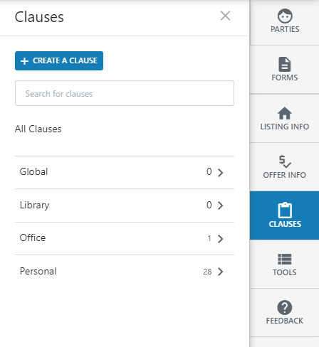 Create a custom clause for your forms (zipForm Edition)